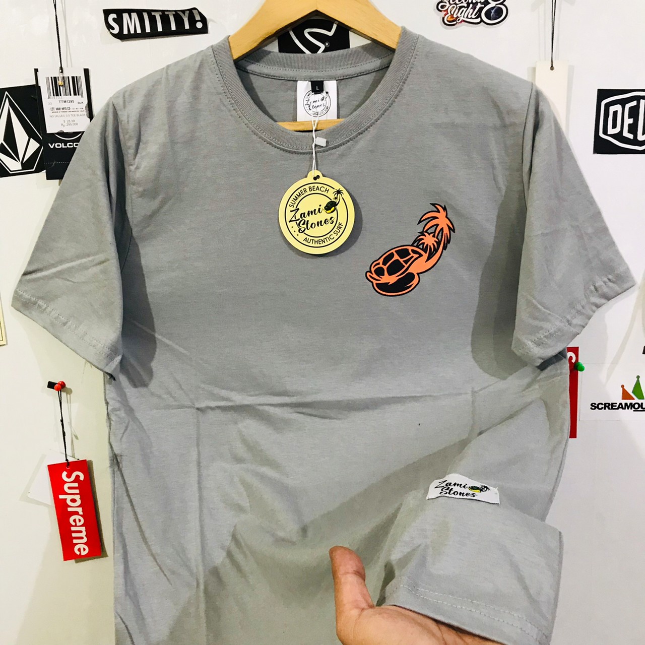 BAJU KAOS 2022-2023 ZAMI STONES ROKOK KOPI ZA07ST07 | Lazada Indonesia