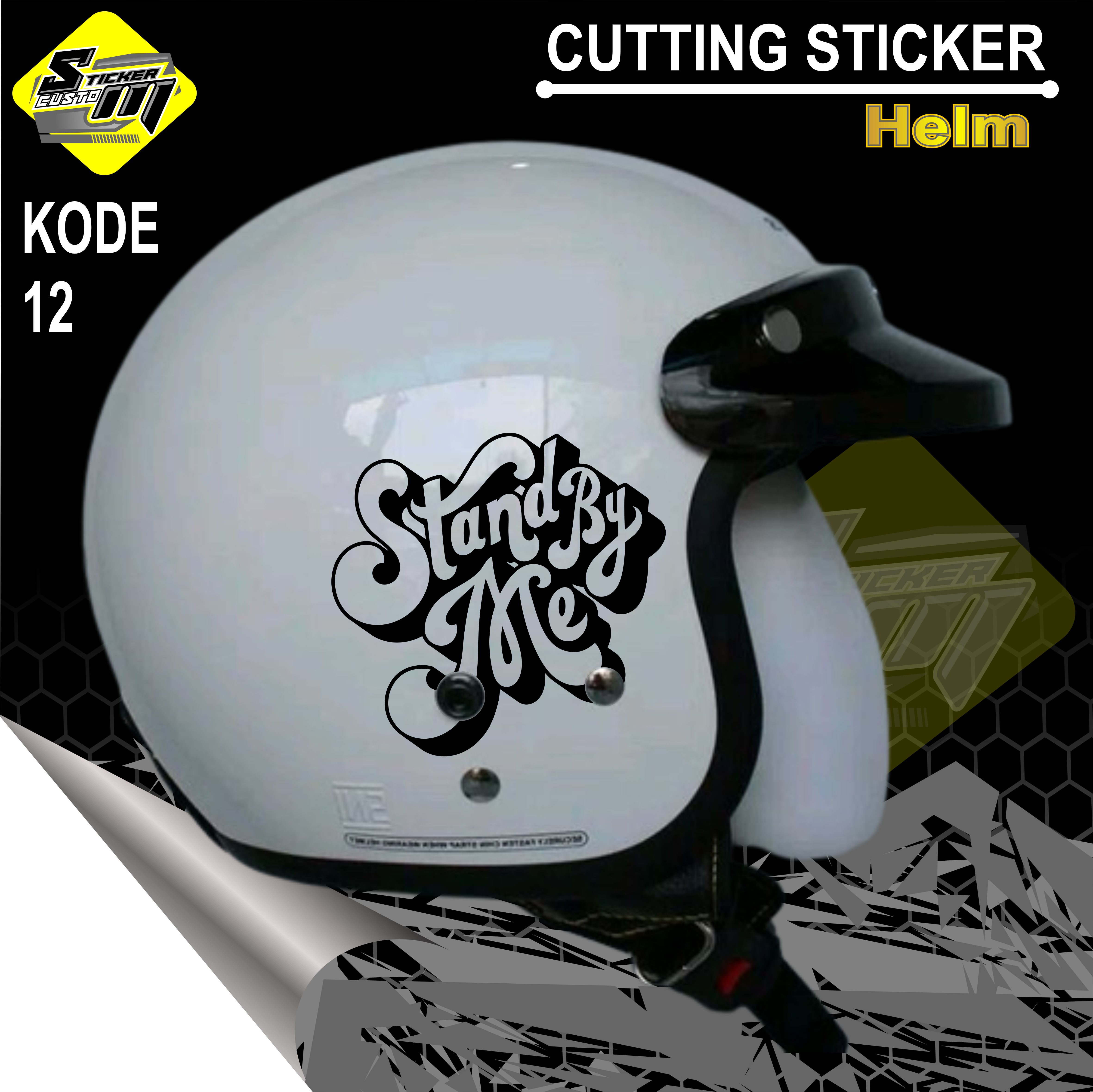 ( NEW )Stiker Helm Bogo - Cutting Sticker Variasi Helem Bogo Setiker ...