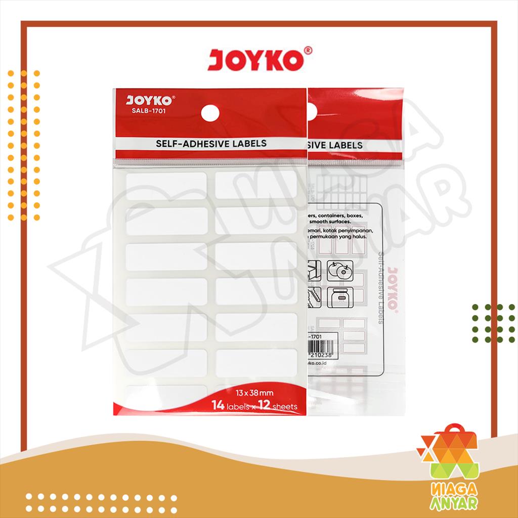 NA JOYKO Label Sticker Self Adhesive Labels SALB / Kertas Stiker ...