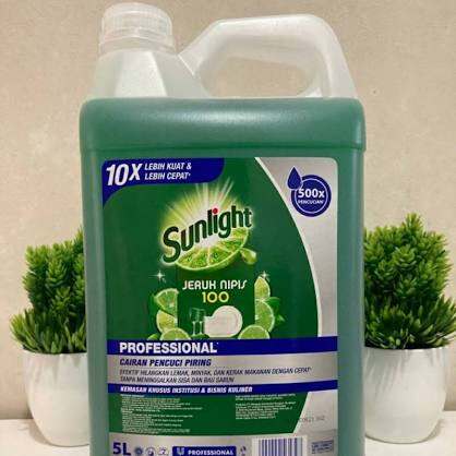 SABUN SUNLIGHT CUCI PIRING MURAH 5 LITER DAPAT POTONGAN HARGA 5% ...