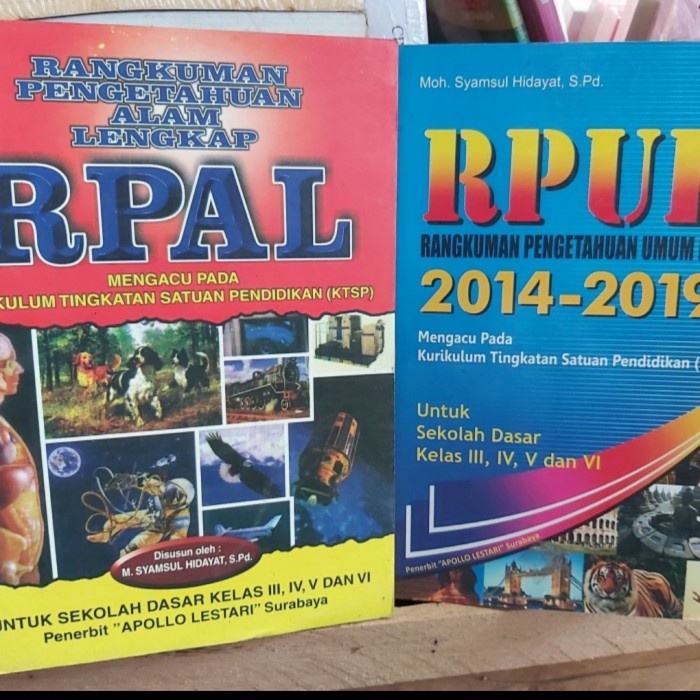 1 PAKET 2 BUKU RPUL DAN RPAL BESAR ORIGINAL | Lazada Indonesia