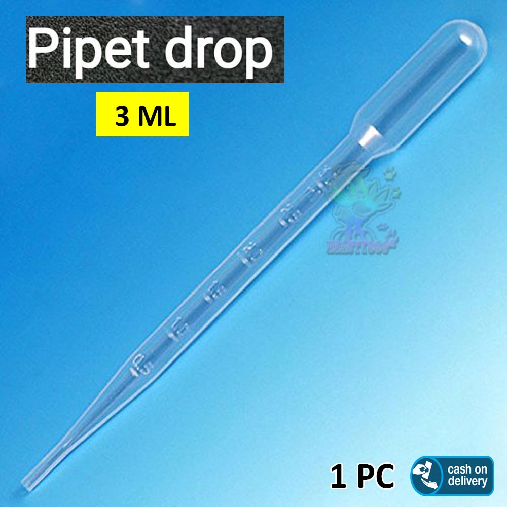 Beauty - Pipet Plastik 3 ML (1PC) Pipet Drop Obat Sirup Bayi Pipet Susu ...