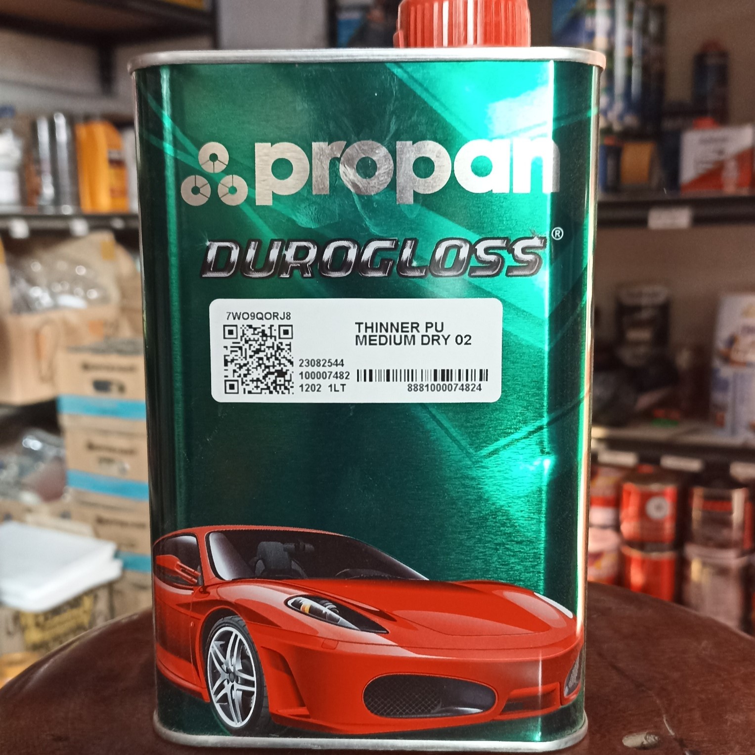 Thinner PU Propan Durogloss tiner pengencer clear coat pernis medium ...