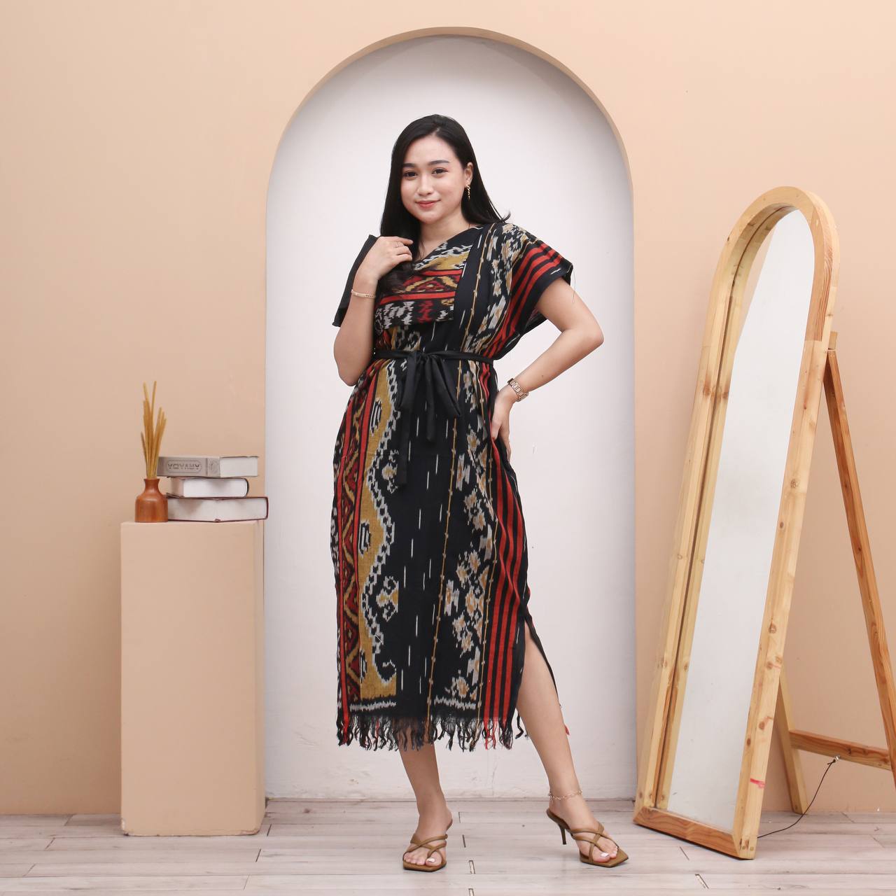 AURORA DRESS TENUN SONGKET ORY BATIK KAMPUS | Lazada Indonesia