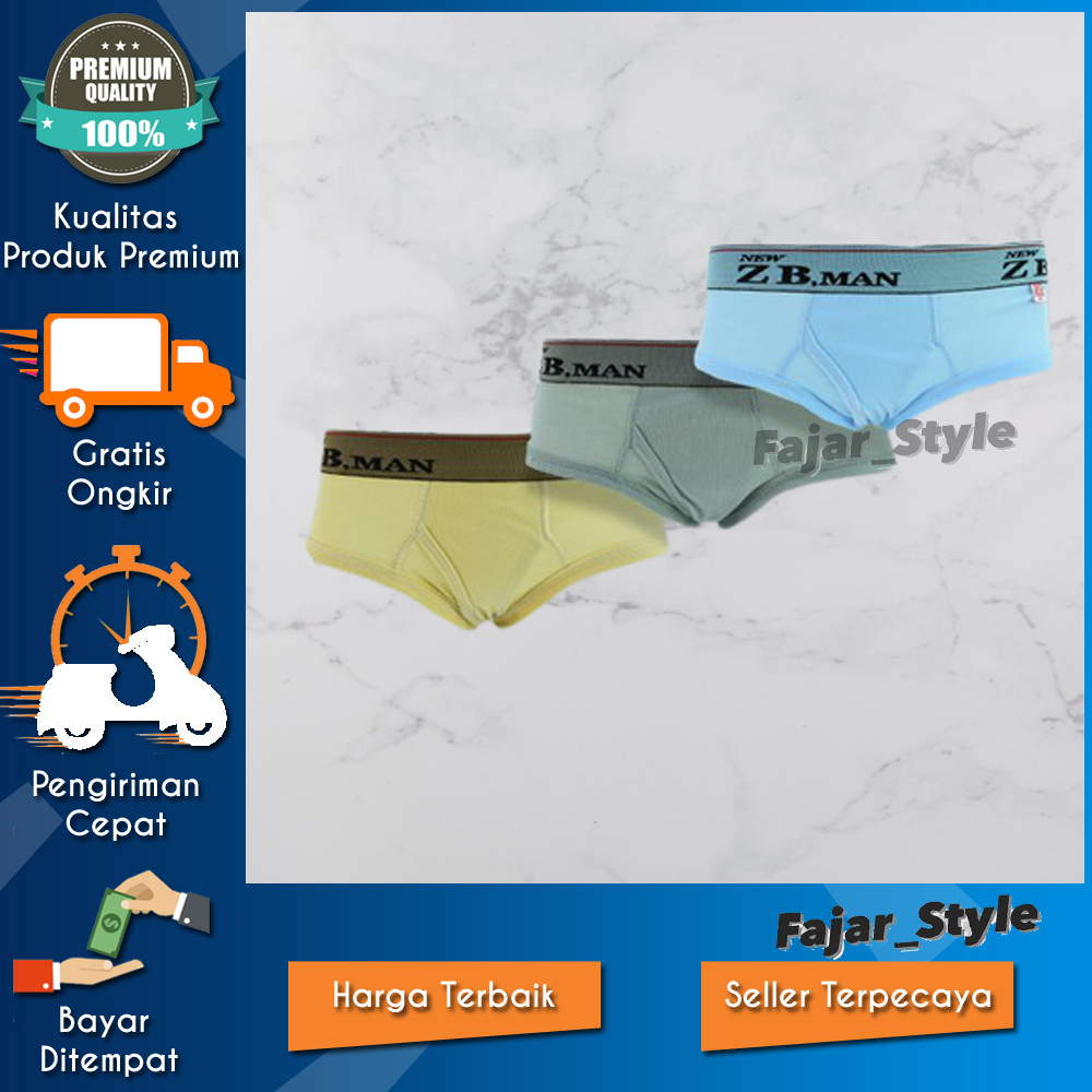 COD Celana Dalam Laki Laki ZB MAN Kolor Jumbo Big Size Muat Hingga BB ...
