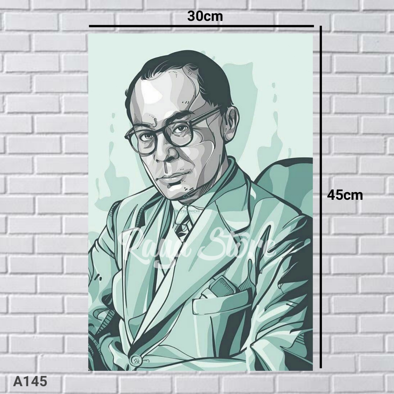 POSTER A3 Dr. Drs. H. Mohammad Hatta / POSTER BUNG HATTA / POSTER ...