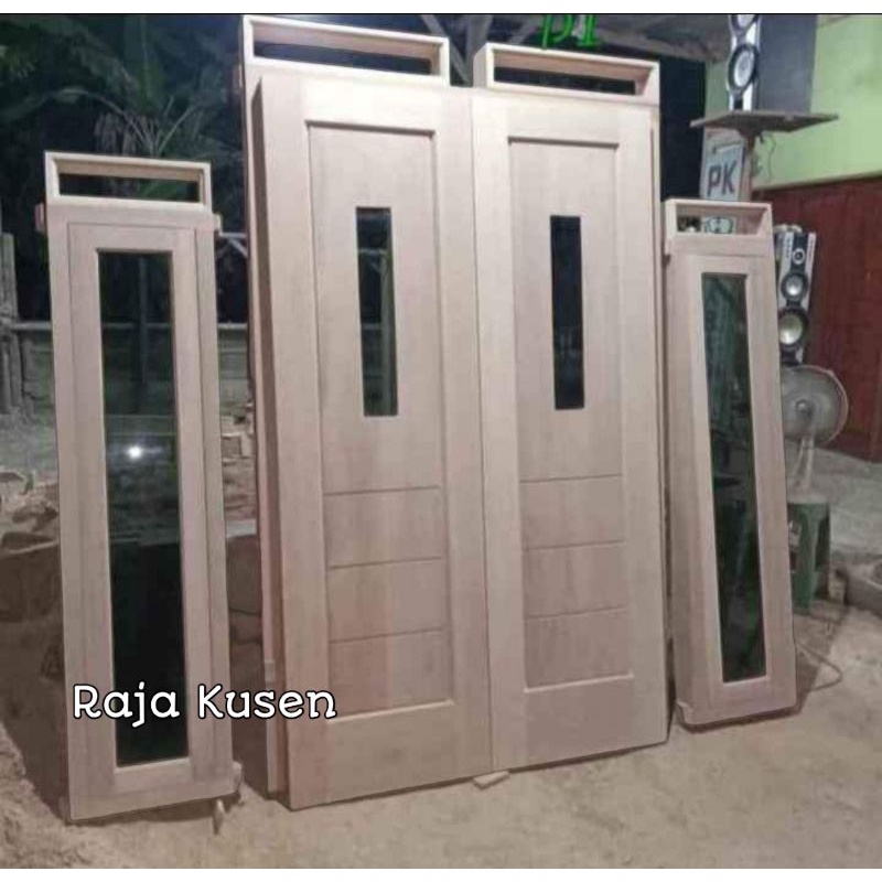 Paket Kusen Depan Pintu Jendela berikut Kusen Free Loster | Lazada ...