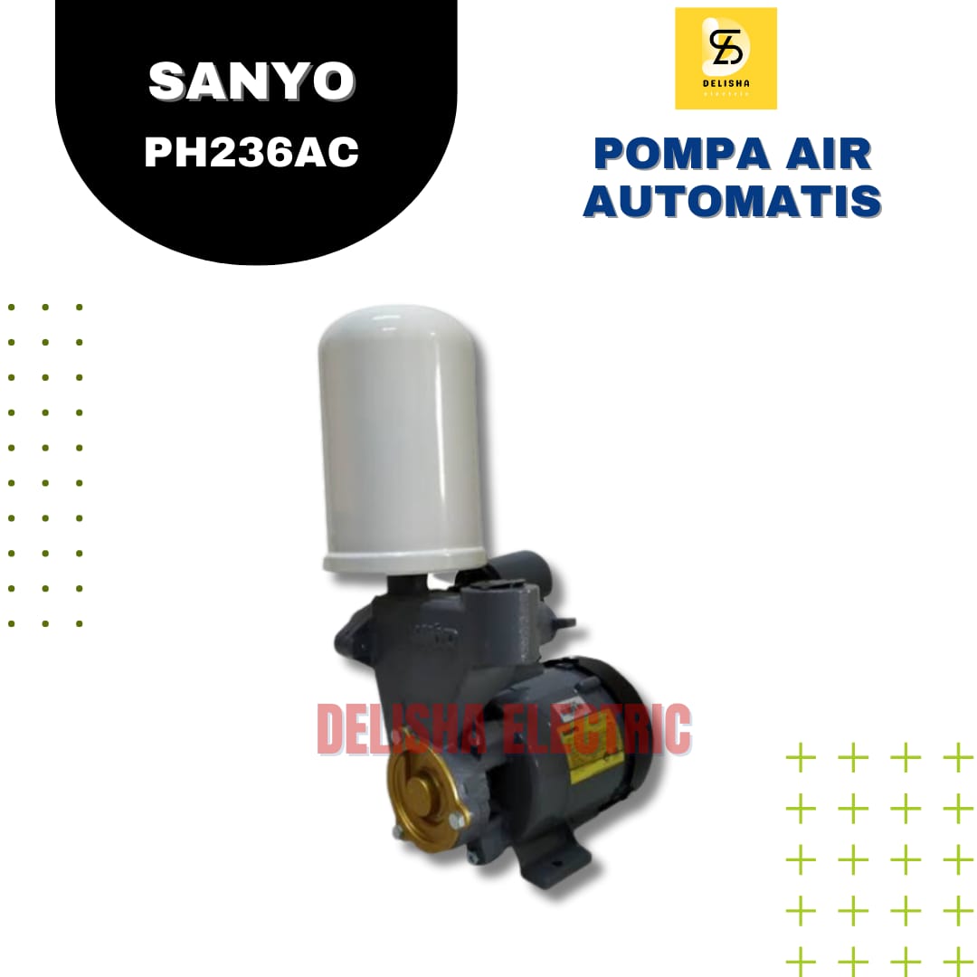 Pompa air otomatis pompa air listrik 200W pompa air sumur dangkal pompa ...