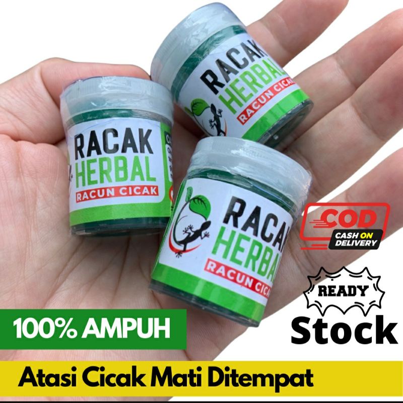 RACAK RAPLUS RACUN CICAK HERBAL 20 gr BASMI CICAK TOKEK DAN KECOA ...