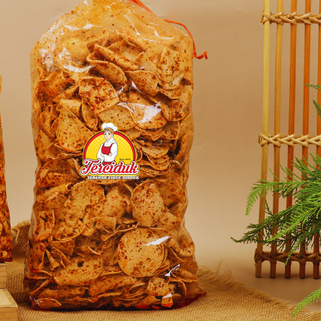 BASRENG BULAT PEDAS DAUN JERUK |ORIGINAL 250 GR | Lazada Indonesia