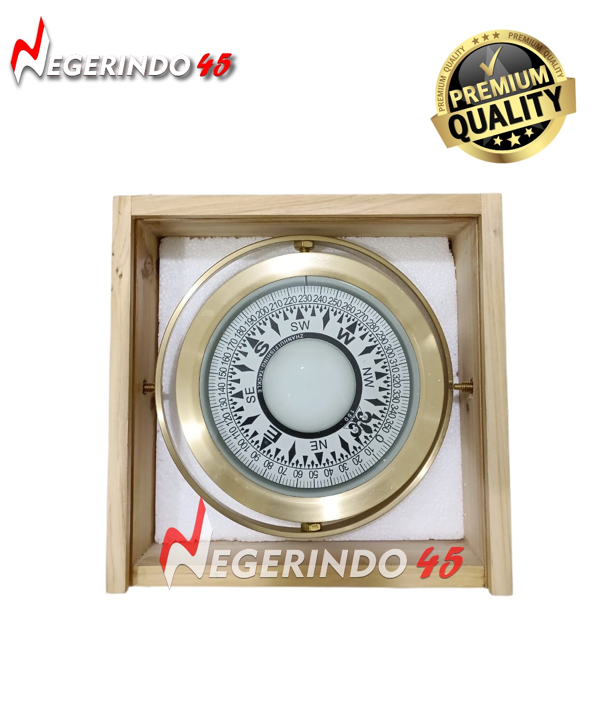 Kompas kuningan YULI / Compass Kuningan Kapal / Kompas Kapal nelayan ...