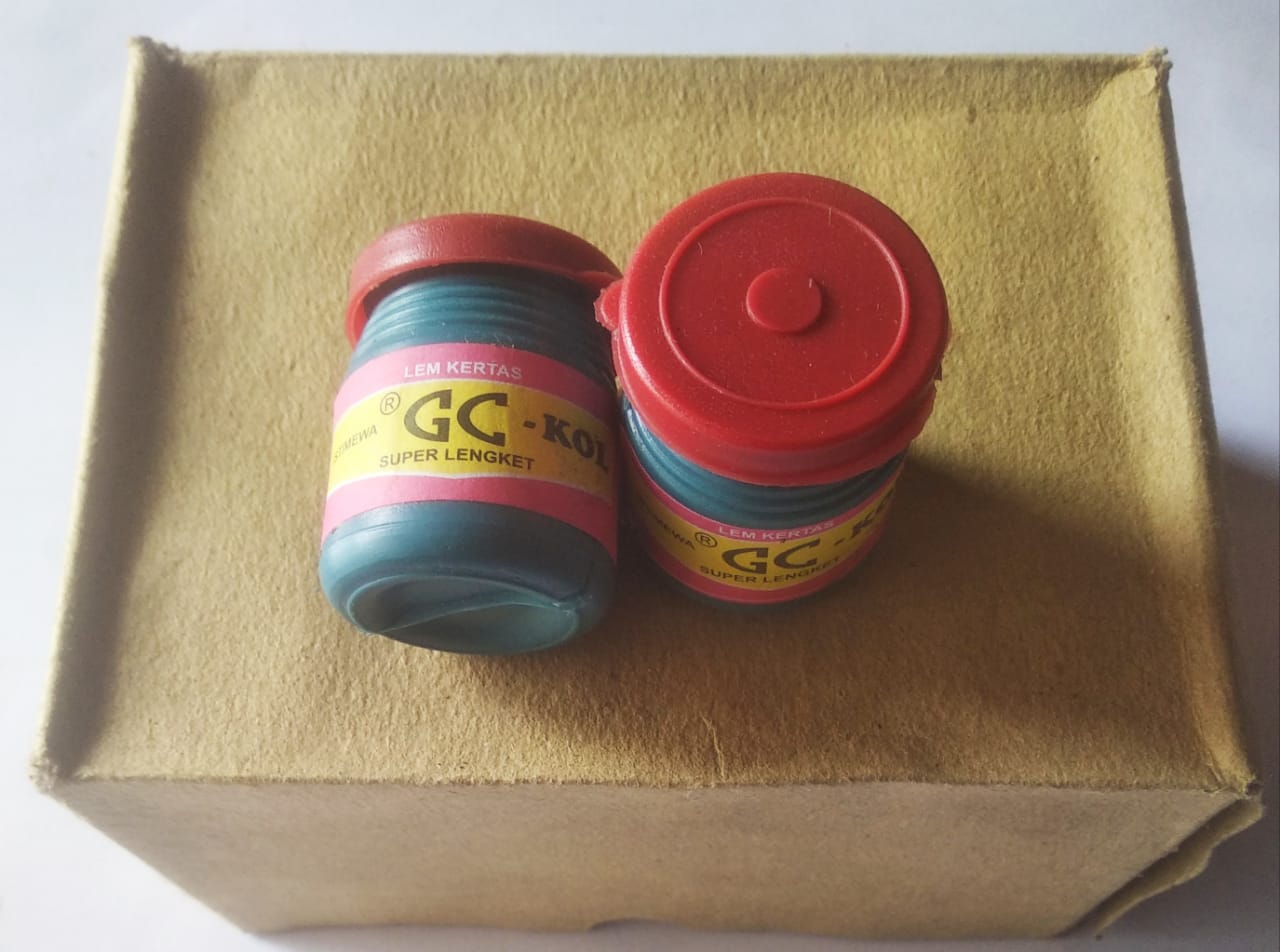 Lem Colek Kertas / Lem Glukol Kecil ( 1 Dus 24Bh ) | Lazada Indonesia