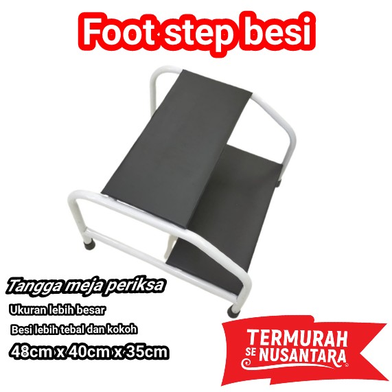 Foot Step Tangga Meja Periksa Klinik Rumah Sakit Berkualitas ukuran 48x40x35cm | Lazada Indonesia