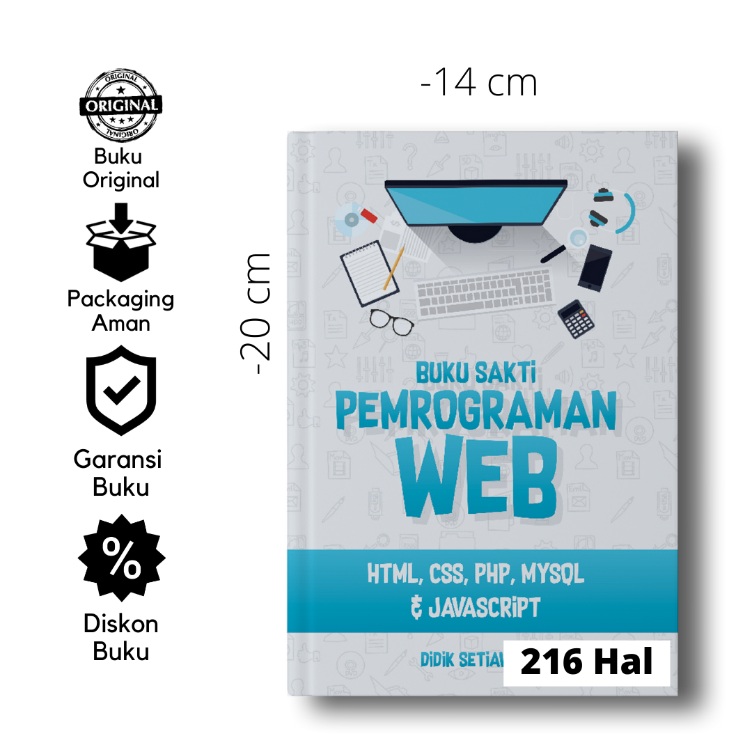 Buku Sakti Pemrograman Web Html Css Php Mysql And Javascript Lazada