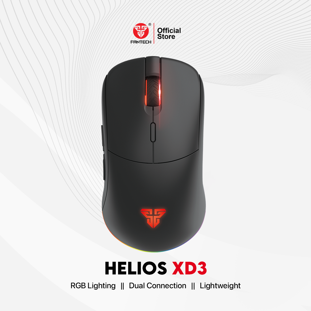 Fantech HELIOS XD3 Wireless Mouse Gaming RGB Dual Mode | Lazada Indonesia