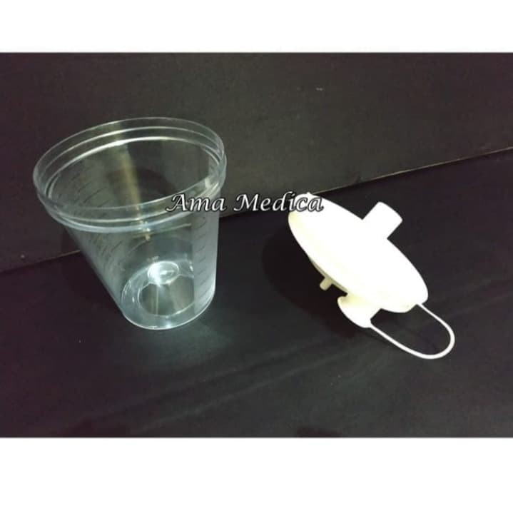 Botol Tabung Yar/ alat penampung Cairan Plastik 800cc Suction Pump ABN ...