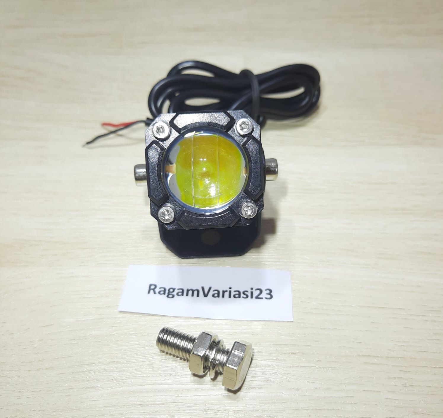 Lampu Tembak Laser LED D2 Mini 1 Mata 2 Warna Putih Kuning Lasergun ...