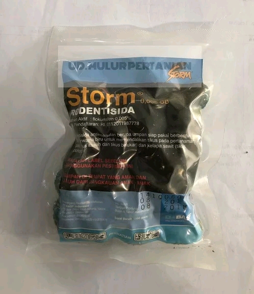 Racun Tikus Rodentisida STORM Isi 100gr | Lazada Indonesia