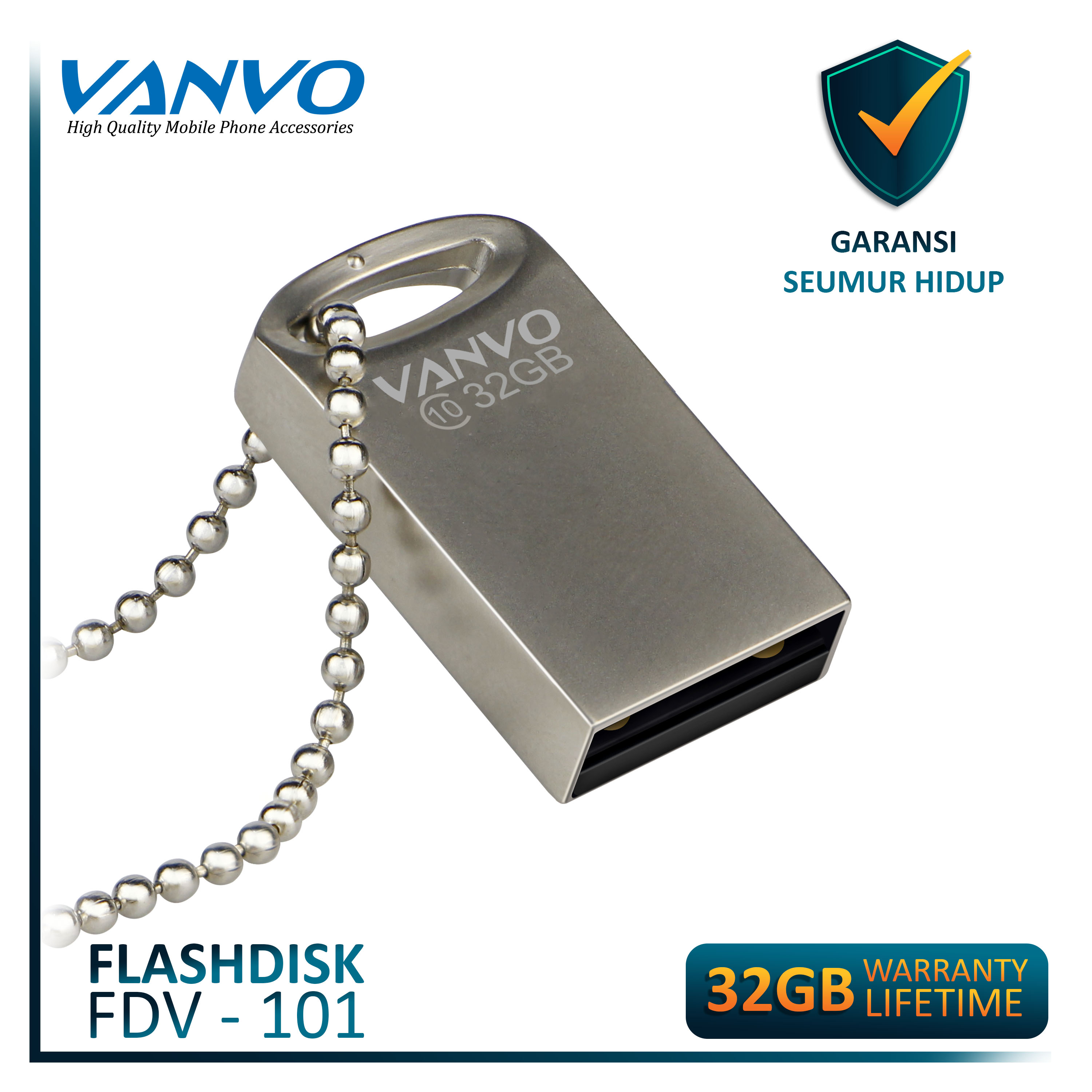 USB FLASHDISK 32GB CLASS 10 VANVO FDV-101 | Lazada Indonesia