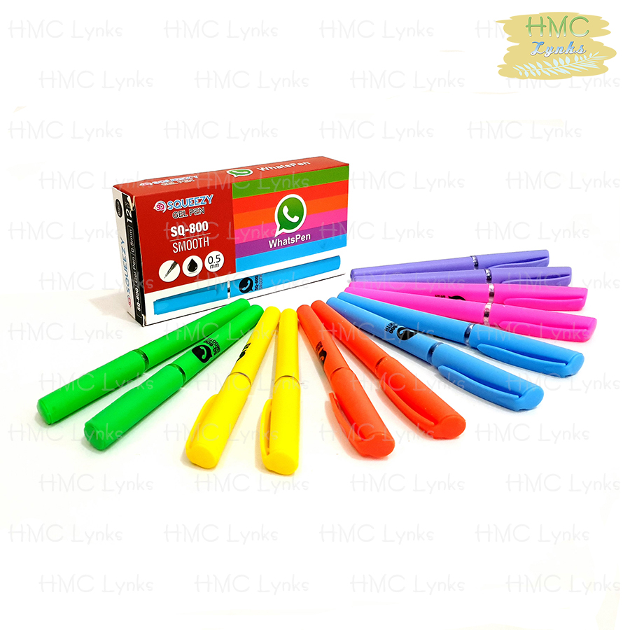 PULPEN GEL 0.5mm GEL PEN SQUEEZY | Lazada Indonesia