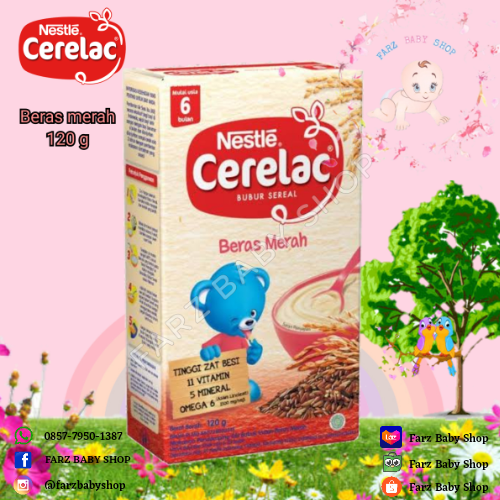 Cerelac Bubur Sereal Beras Merah 120g | Lazada Indonesia