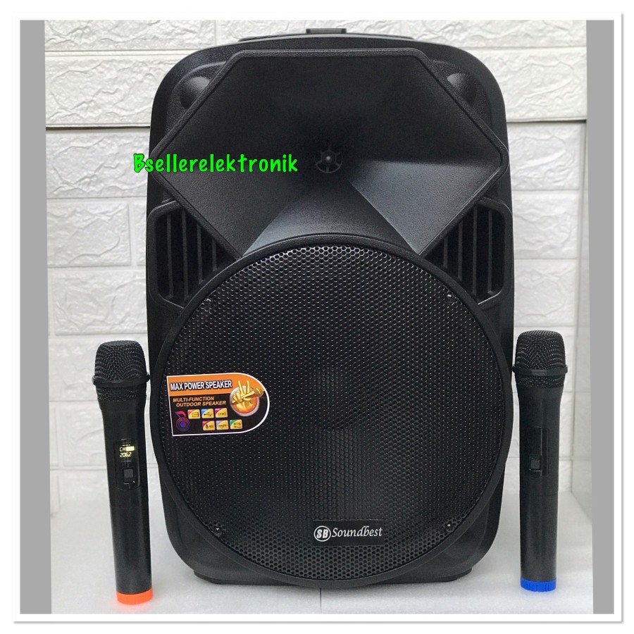 Portable Speaker Soundbest FT 12 ( 12inch ) | Lazada Indonesia
