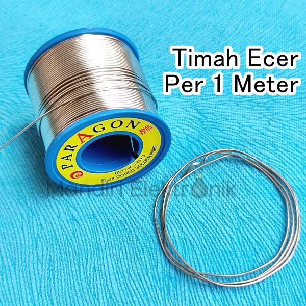 Timah Solder Meteran - Timah Solder Ecer 0,8mm Solder Timah Ecer 1 ...