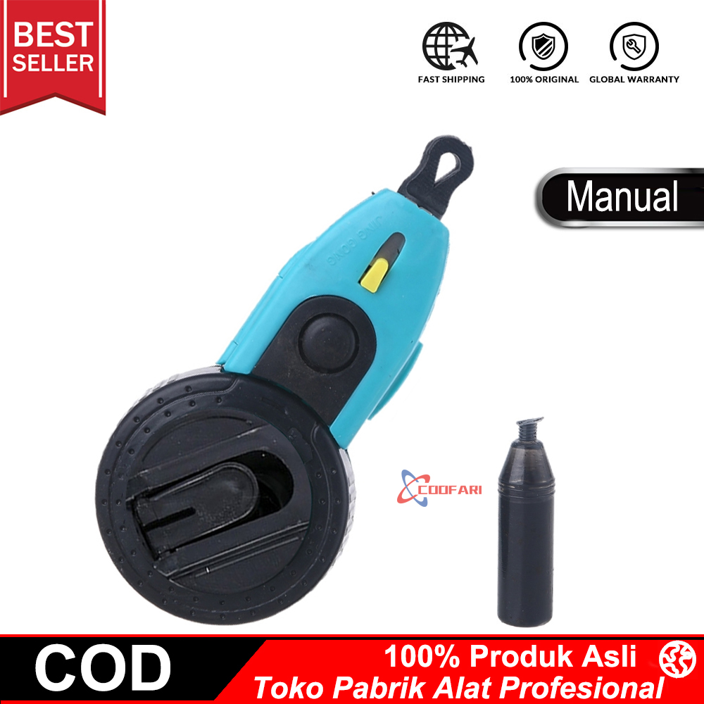 Sipatan Lot Benang Tajima 30m / Penggaris Benang Import Murah ...