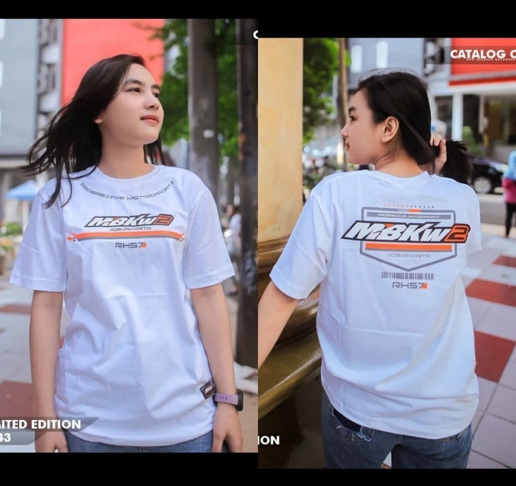 RST-T-SHIRT BAJU KAOS PRIA RACING TULISAN MELENGKUNG TERBARU / KAOS ...