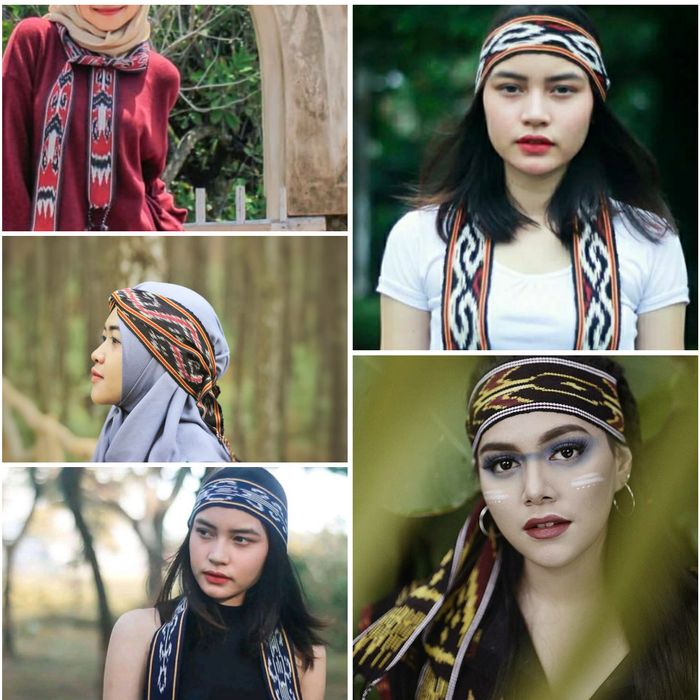 [Bisa cod] promo Ikat Kepala Tenun Etnik || Aksesoris Pria dan Wanita ...