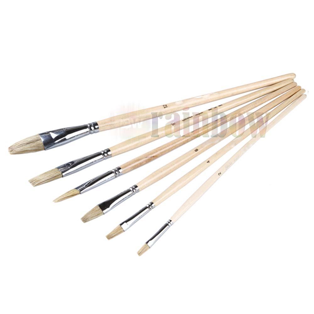 Joyko Paint Brush Set 6 - Kuas Joyko Painting Brush Kuas Cat Air Brush ...