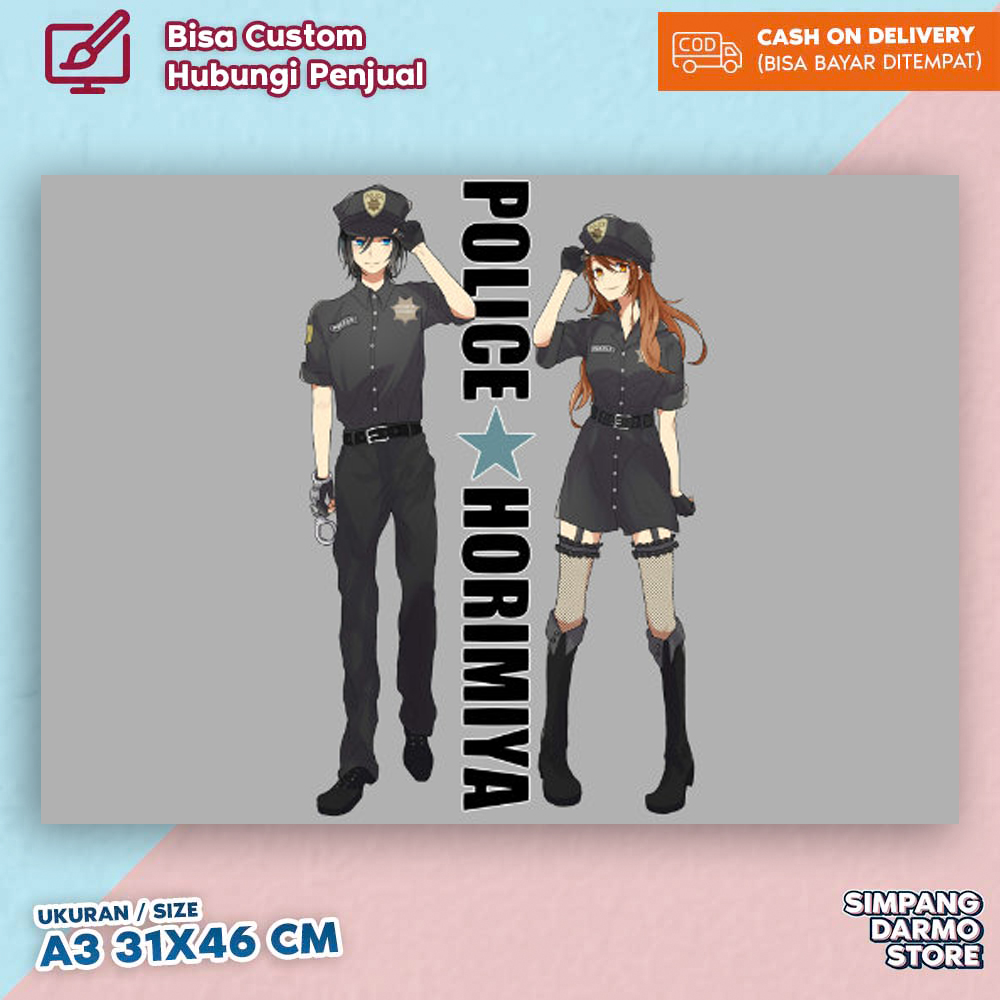 Poster Anime Horimiya Season Terbaru | Ukuran A4 (21x29 cm) dan A3 ...