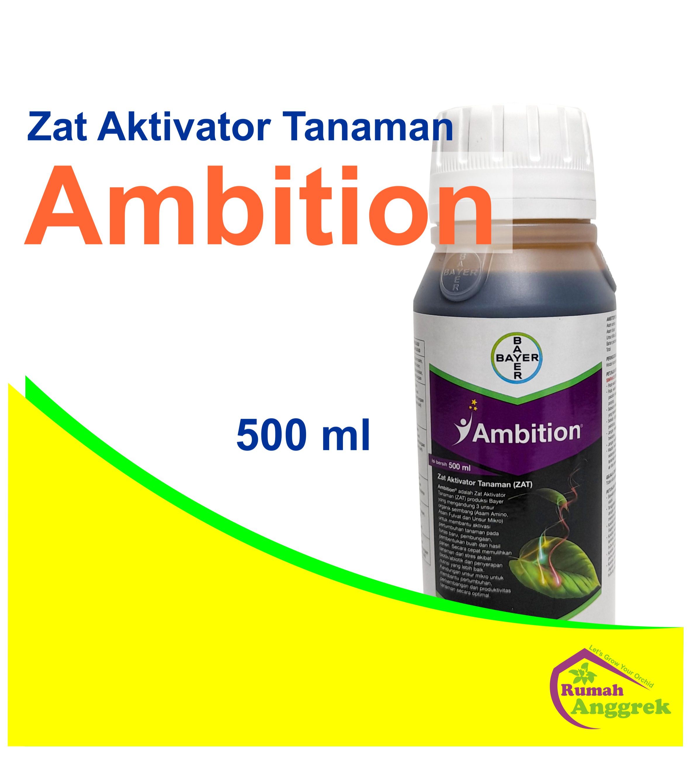 Pupuk Ambition 500 ml zat ambisi ambision mikroba zpt pengatur tumbuh ...