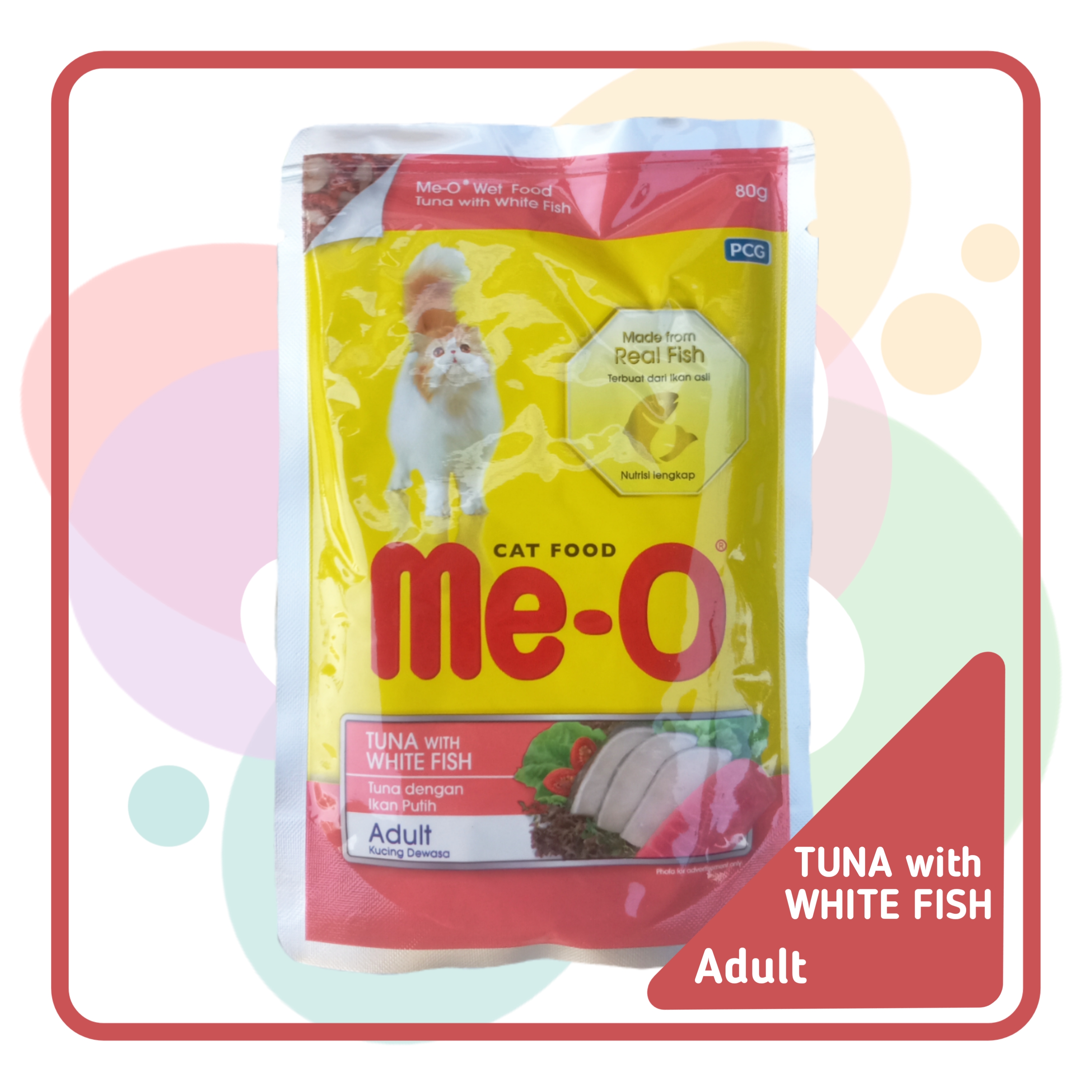 MEO POUCH KITTEN 80gr / Adult / Meo Sachet / Makanan Basah Kucing ...