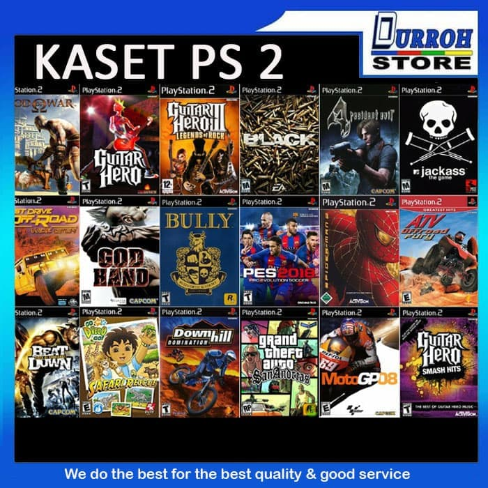 KASET GAME PS 2 / PLAYSTATION 2 Isi 5 Pcs | Lazada Indonesia