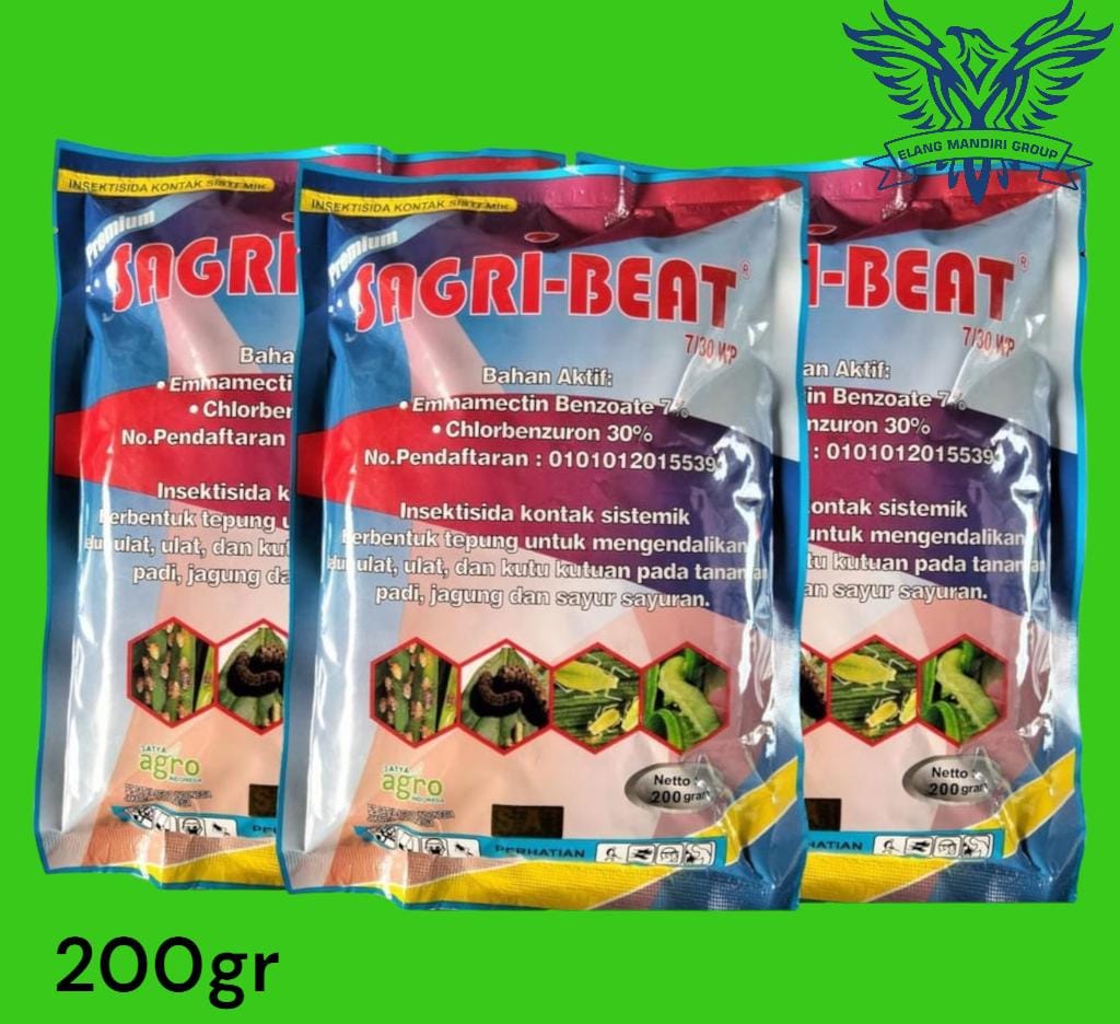 SAGRIBEAT 200gr Insektisida Kontak Sistemik Premium isi 50 pcs Sagri ...