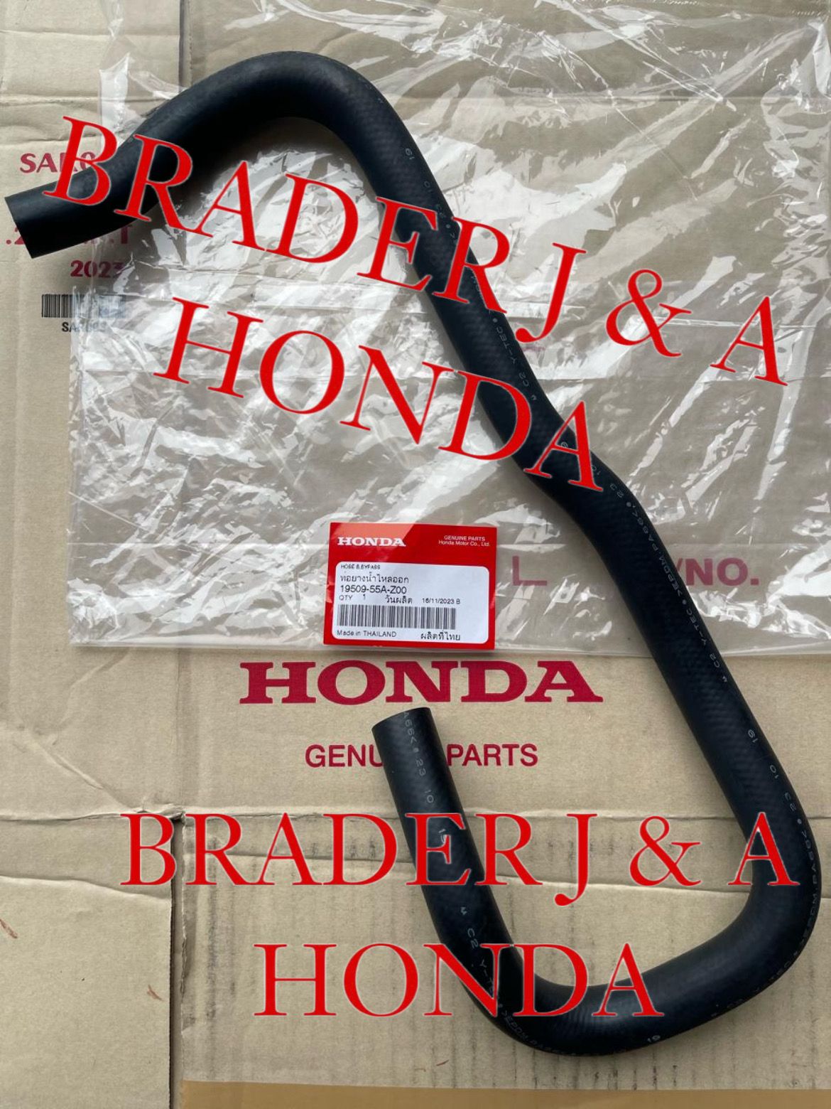 SELANG WATER PUMP AIR RADIATOR HOSE BYPASS JAZZ GK5 CITY GM6 MOBILIO ...