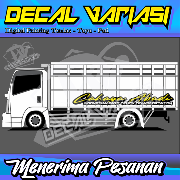 Stiker Bak Samping Cutting Stiker Variasi Truk Stiker Bak Samping ... Stiker Bak Samping Cutting Stiker Variasi Truk Stiker Bak Samping ...