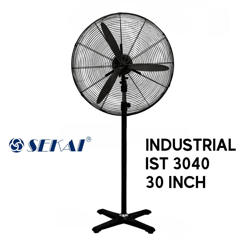 SEKAI STAND FAN INDUSTRIAL 30 INCH KIPAS ANGIN BERDIRI IST 3040 ...