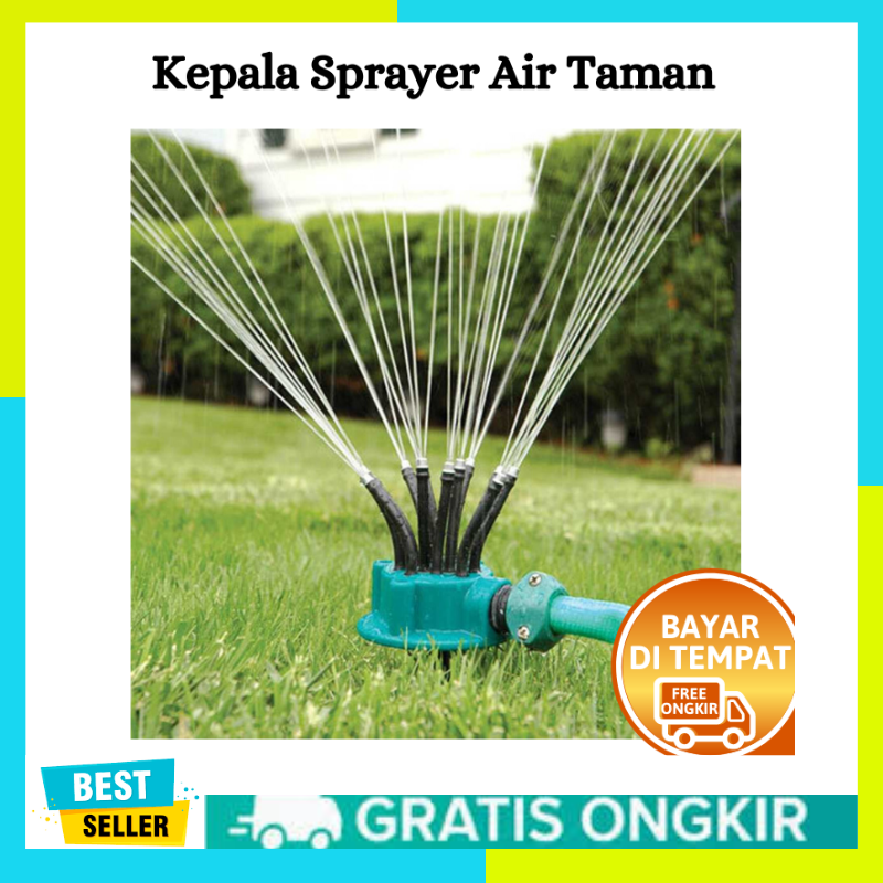 Irigasi Air Taman Multi Head Sprinkle Fogging Water 360 / Pancuran Air ...