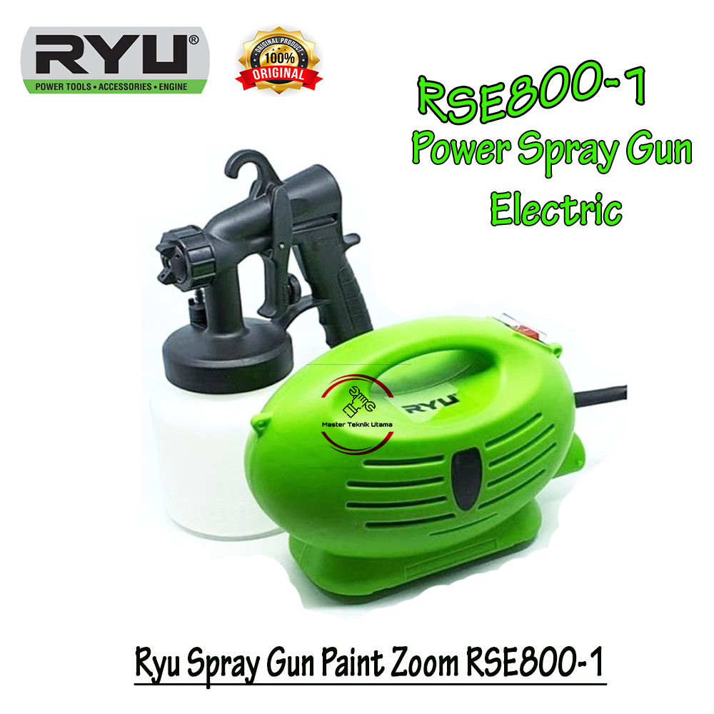 RYU JAPAN TECHNOLOGY SPRAY GUN ELECTRIC RSE 800-1 / MESIN SEMPROT CAT ...