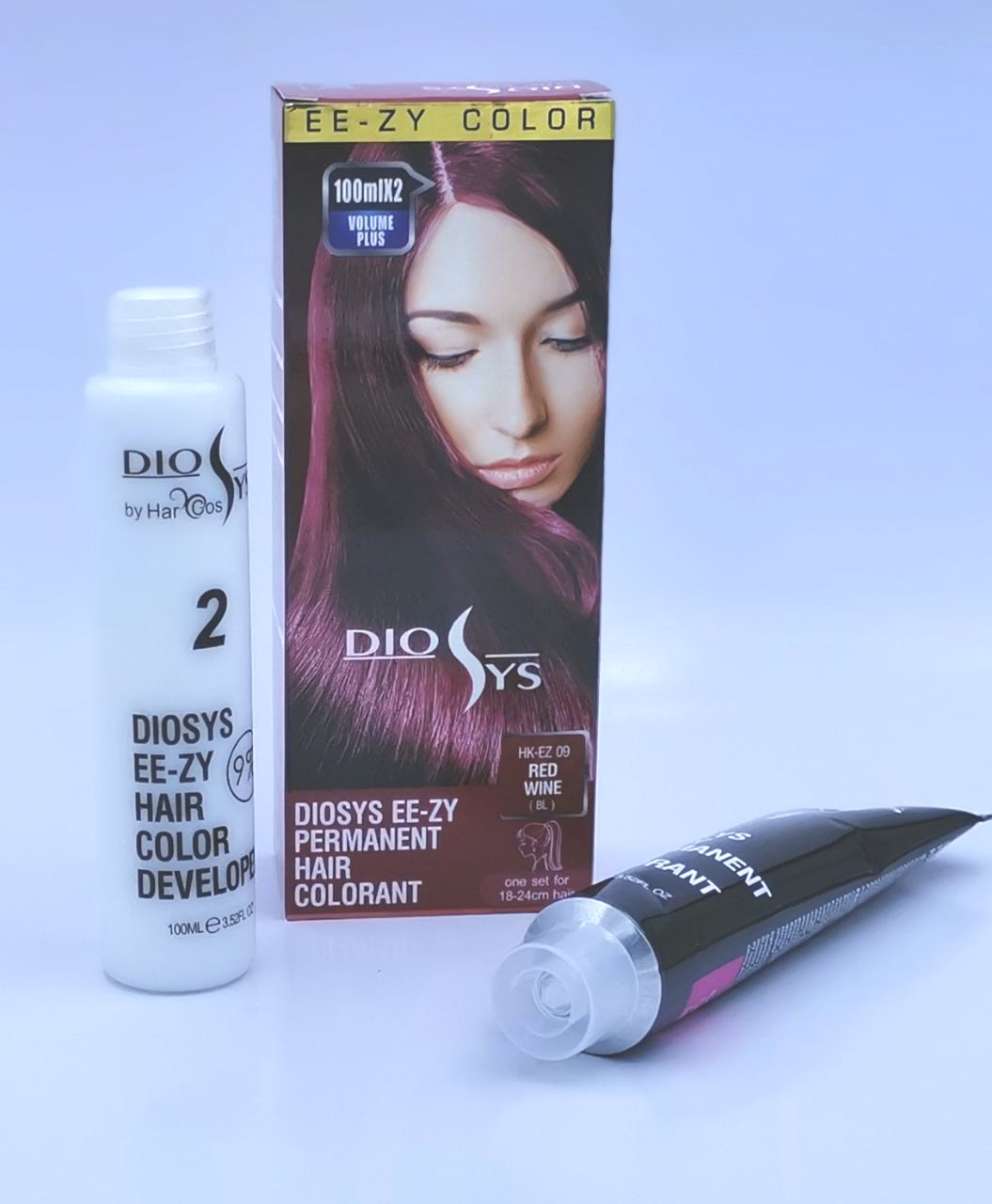 PURE GREEN Hijau Cat rambut hair color Diosys 100ml semir rambut ...