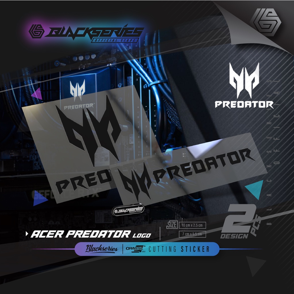 Cutting Sticker Acer Predator | Stiker Acer Predator | Acer Predator ...