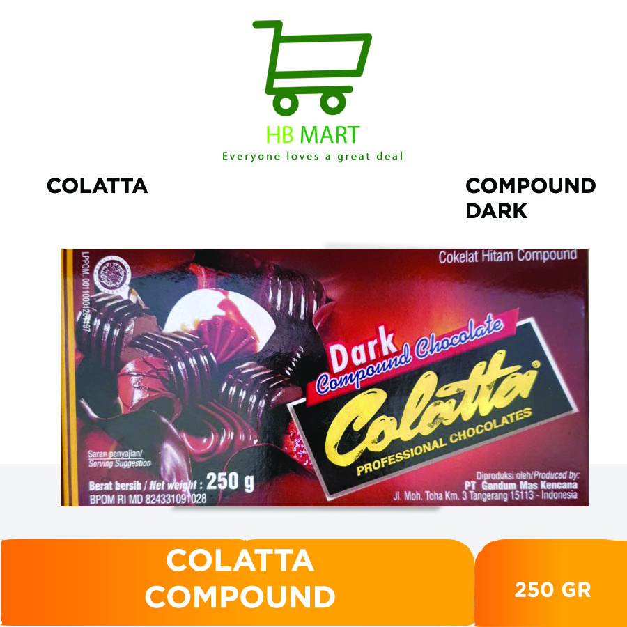 Colatta Dark Compound Chocolate 250gr | Lazada Indonesia