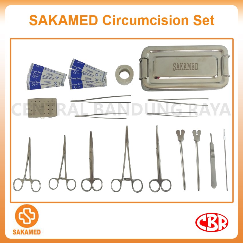 SAKAMED Circumcision Set | Instrumen Medis Khitanan / Sunat Sirkumsisi | Lazada Indonesia