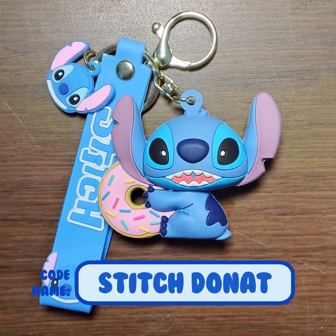 Gantungan Kunci Karakter Stitch Kartun Disney Lilo & Stitch | Lazada ...