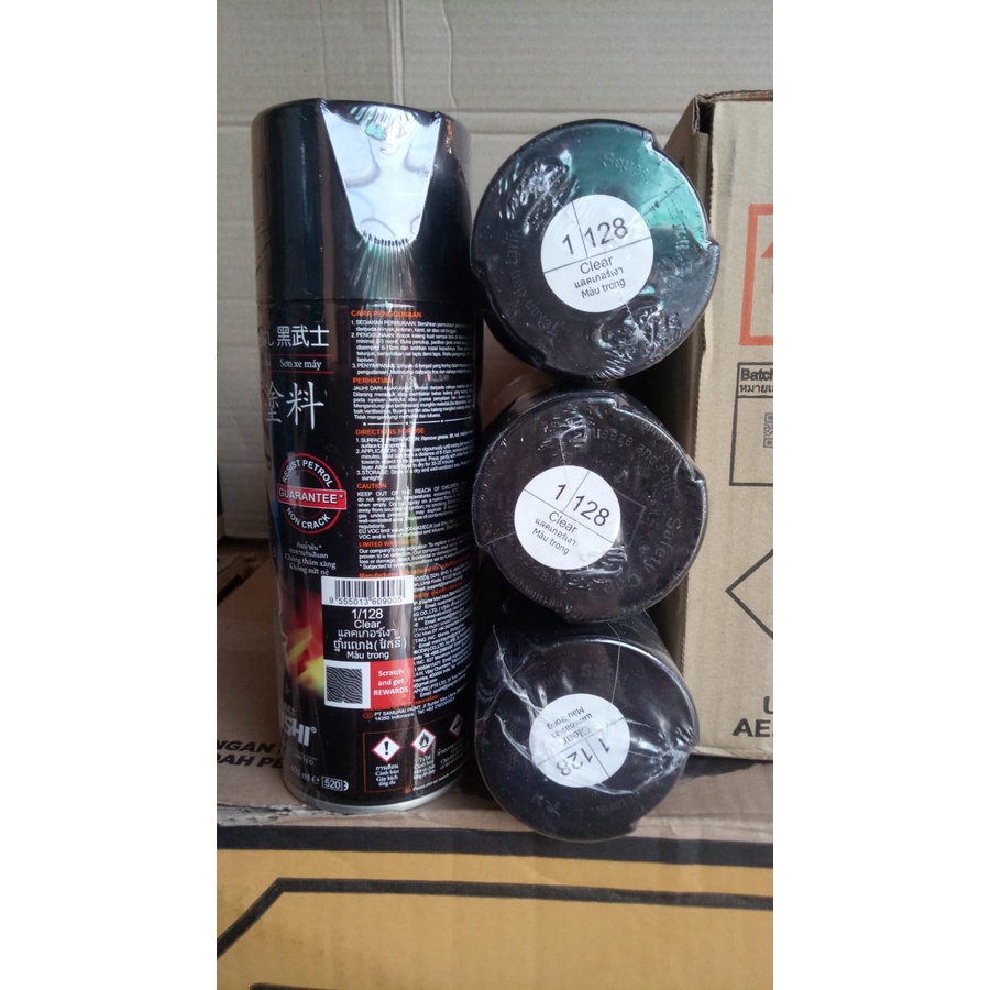 Pilok pilox samurai clear 128 400ml pernis clear bening glossy | Lazada ...