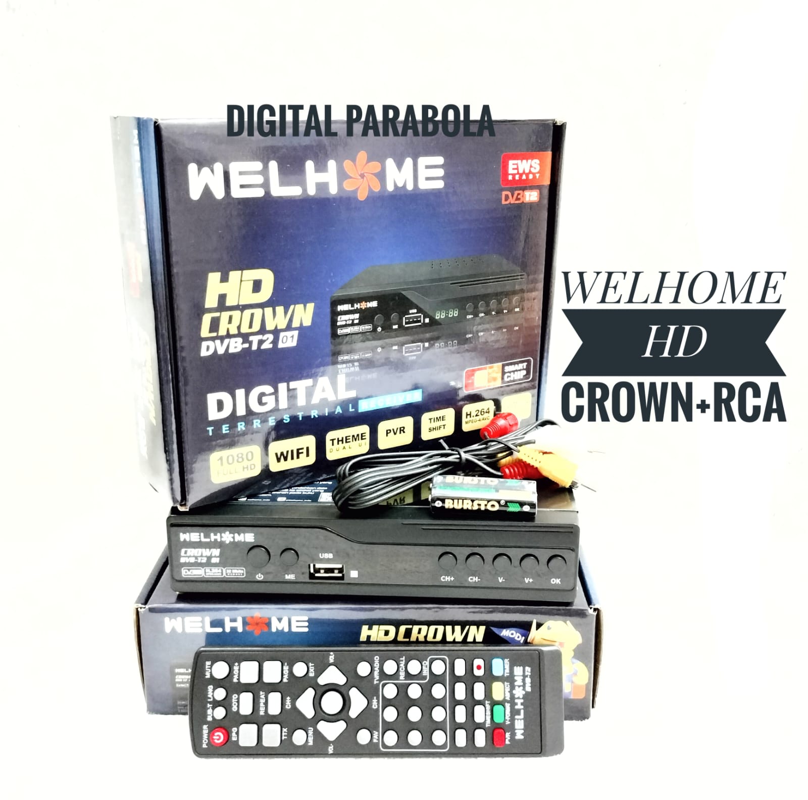 Set Top Box Antena Tv Digital Welhome Hd Crown - Digital Satelit Set ... Set Top Box Antena Tv Digital Welhome Hd Crown - Digital Satelit Set ...