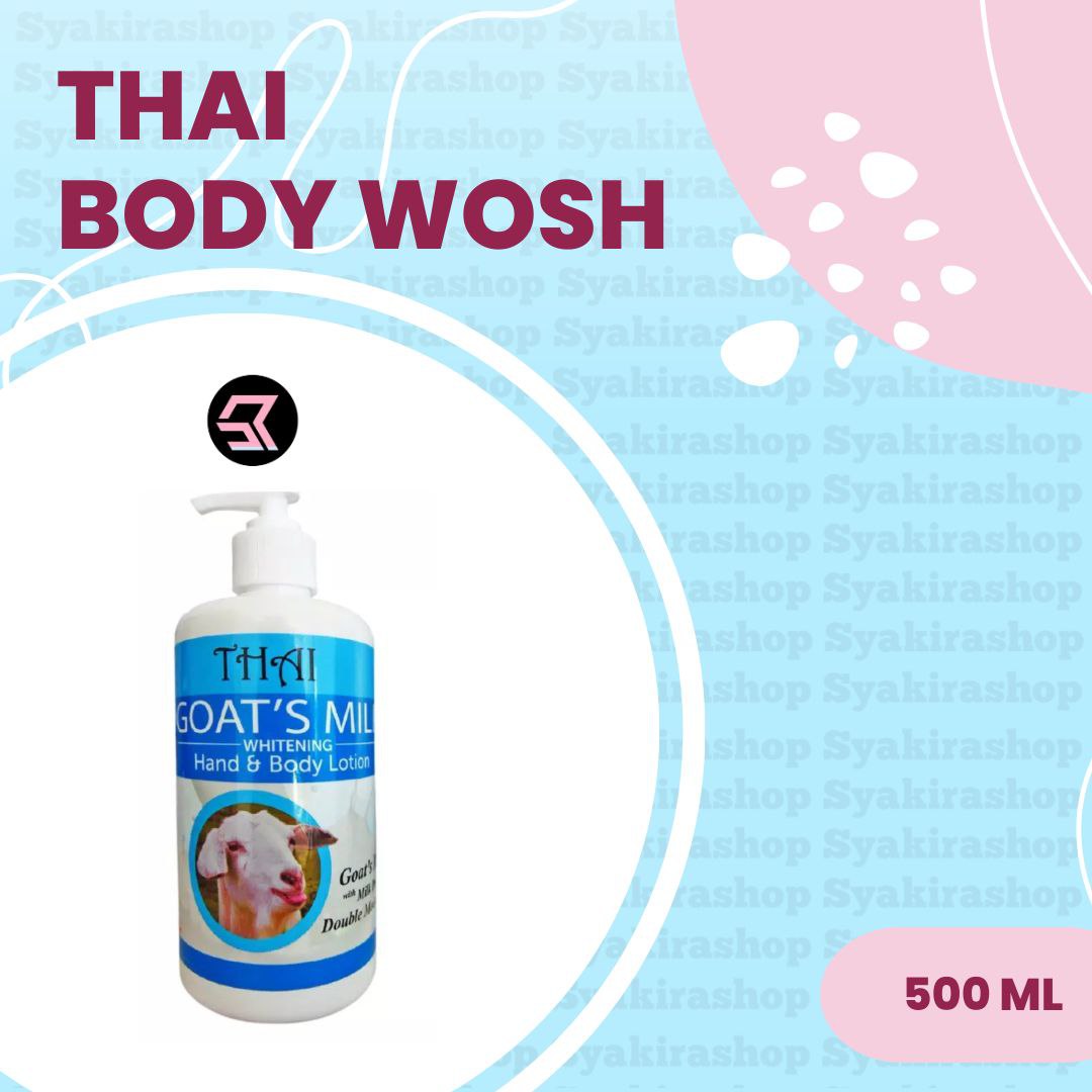 THAI Hand And Body Lotion susu kambing 500ml | Lazada Indonesia