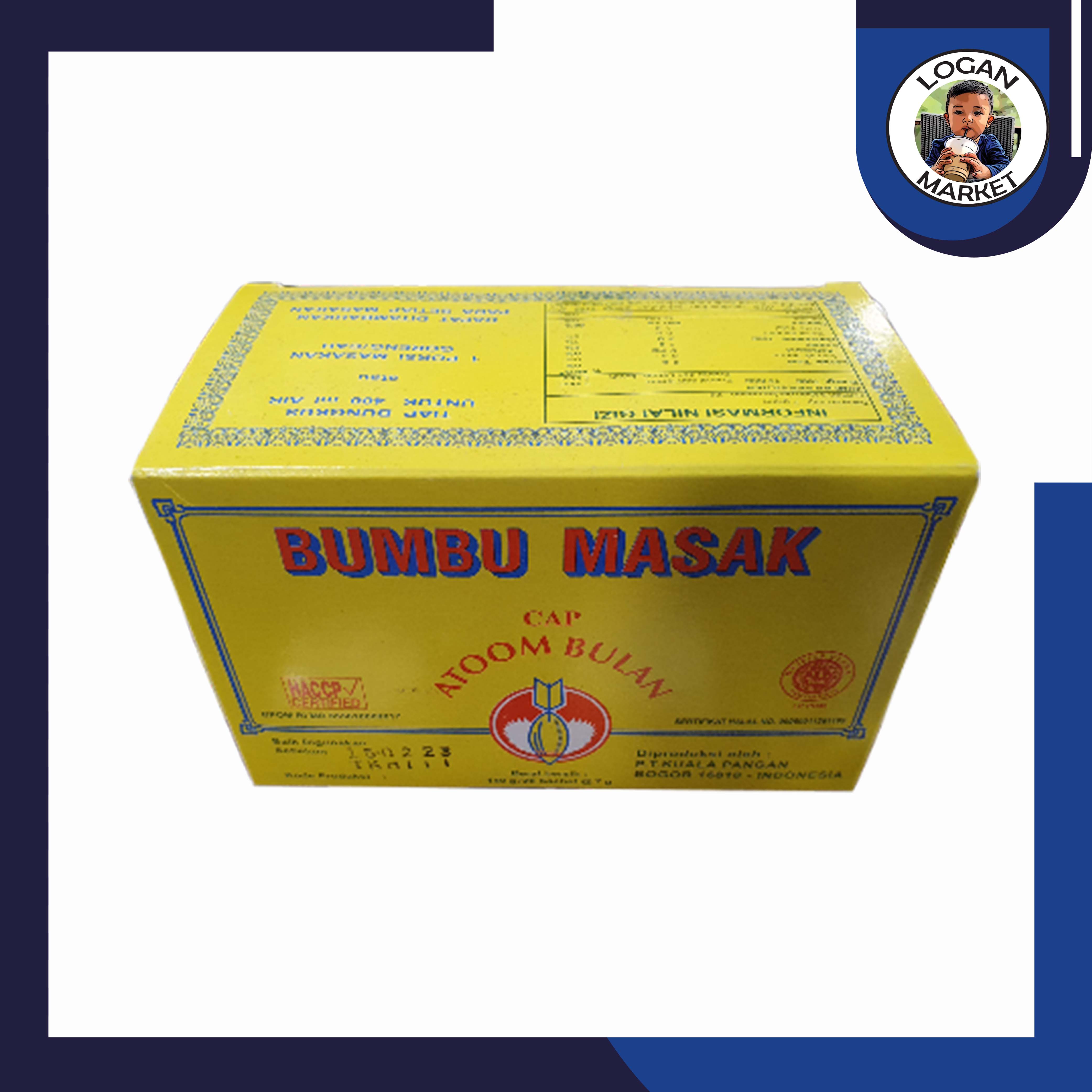 Atoom Bulan Bumbu Masak Atom Bulan 7gram 7 gram 20 Sachet Pcs 20Pcs ...